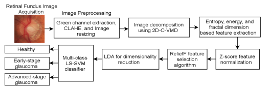 2-D Compact Variational Mode Decomposition Based Automatic Classification of Glaucoma Stages ...